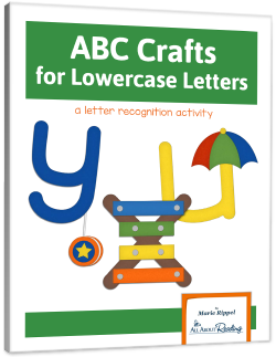 Get your ABC Crafts for Lowercase Letters!