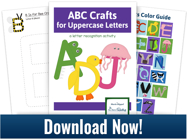 Enjoy your ABC Crafts for Uppercase Letters!