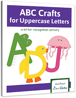 Get your ABC Crafts for Uppercase Letters!