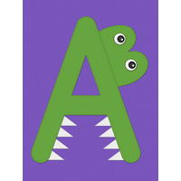 Get your ABC Crafts for Uppercase Letters!
