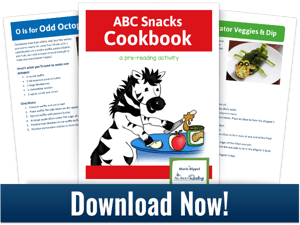 Here are your ABC Snacks cookbooks!