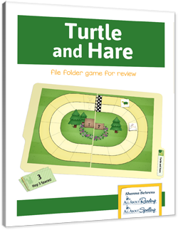 Get your Turtle and Hare file folder game!